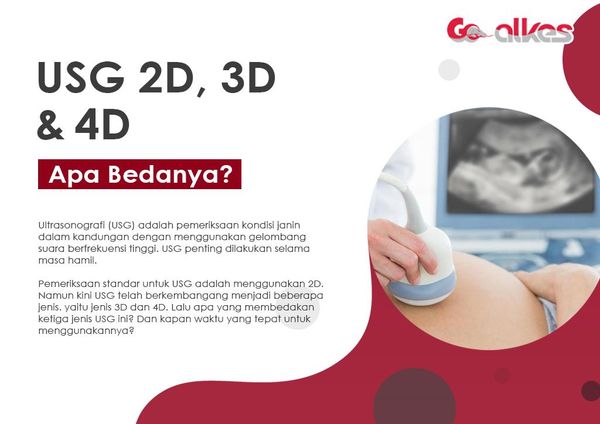 USG 2D, 3D, dan 4D. Apa perbedaannya?
